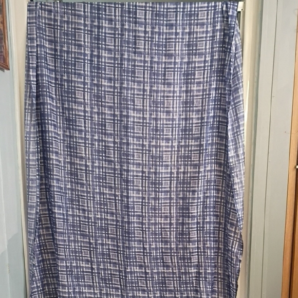 Bedding | Stylish Blue Plaid Bedding Sheet Twin Size | Poshmark